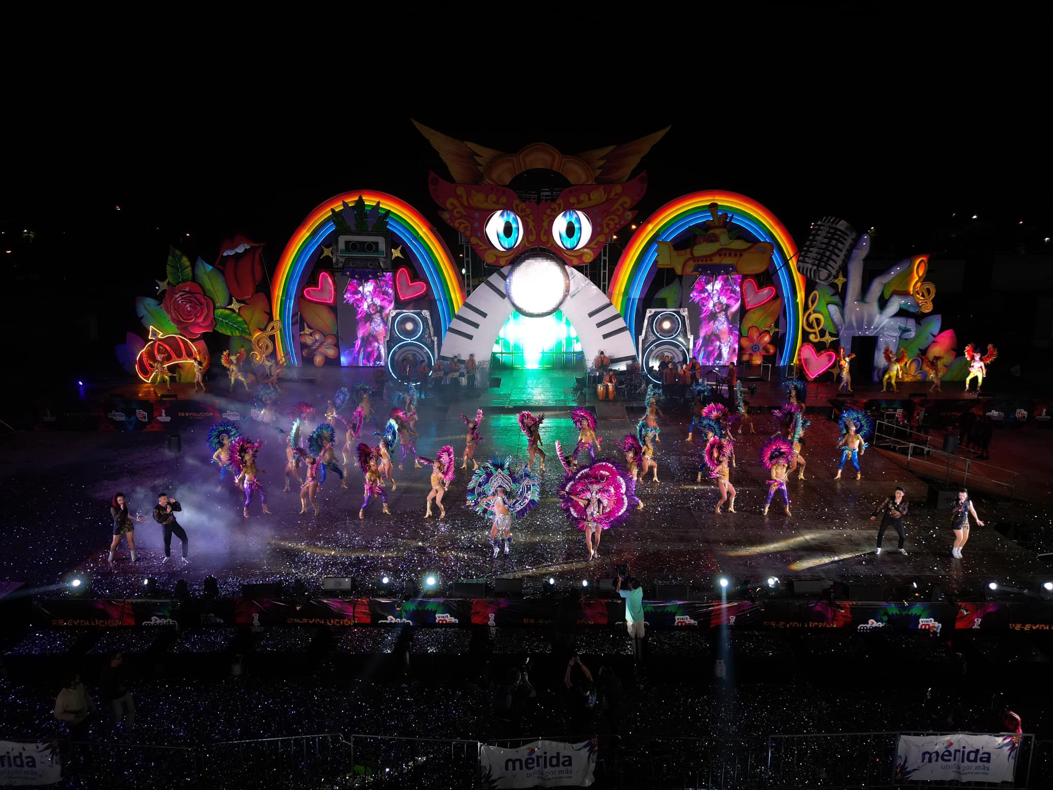 Celebra Mérida su tradicional carnaval este 2024 - Gaceta Peninsular